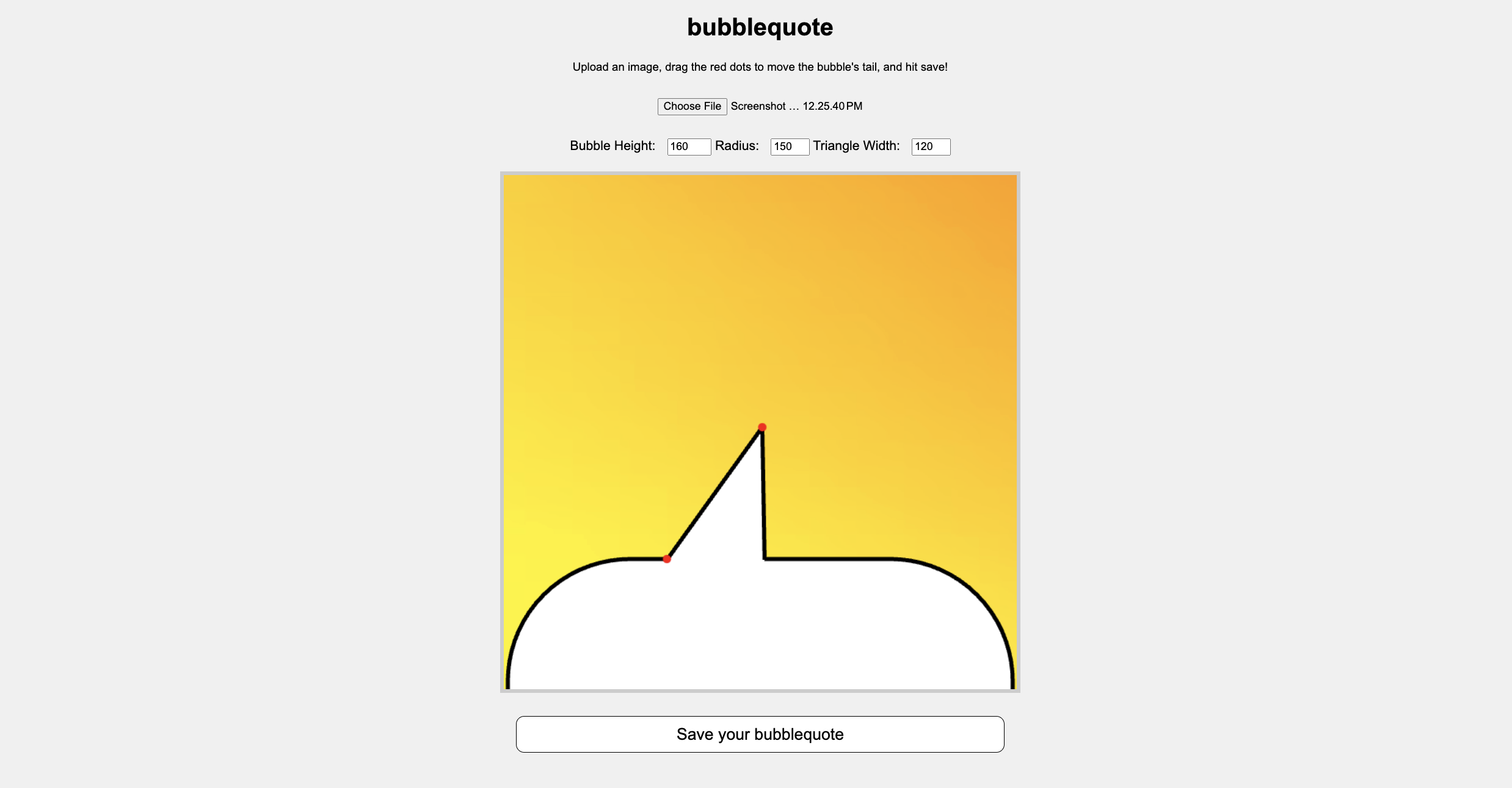 bubblequote | Generate speech bubble quote tweet meme images for X ...